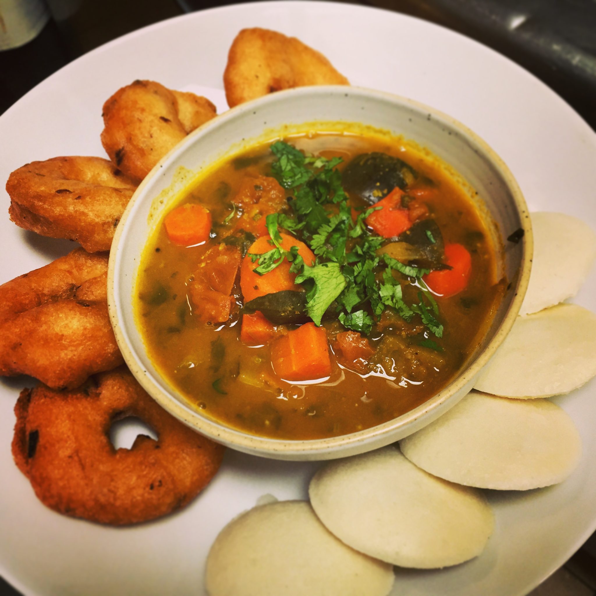 Idli Sambhar Vada - IndAroma